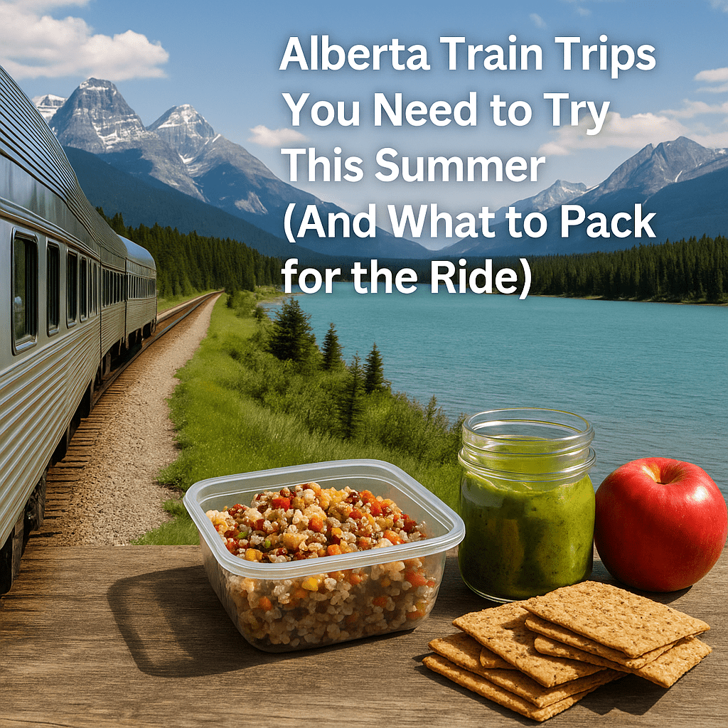 What to Pack for Alberta Train Trips | Sauce Pantry