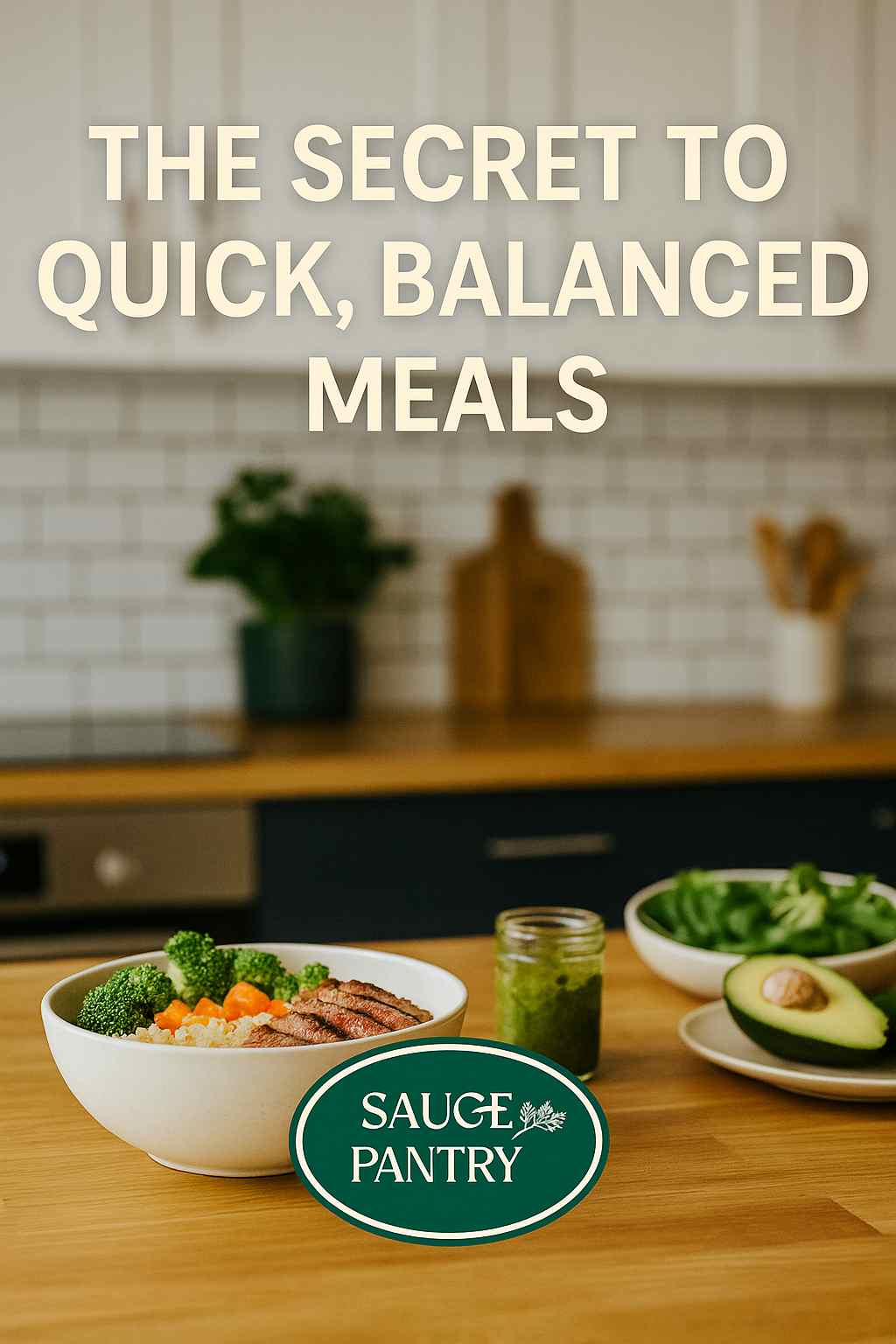 The Secret to Quick, Balanced Meals | Sauce Pantry